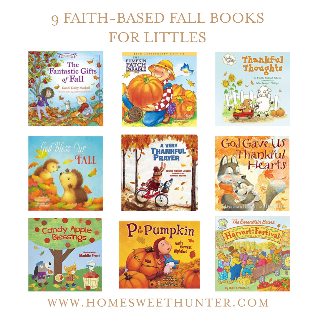 Festive & Faith-Based Fall Books for Littles